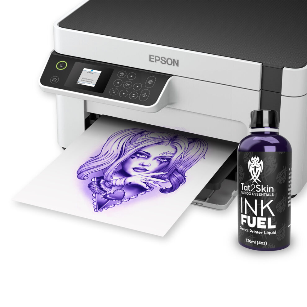 Shop INKFUEL Stencil Printer Liquid for Tattoo Stencils